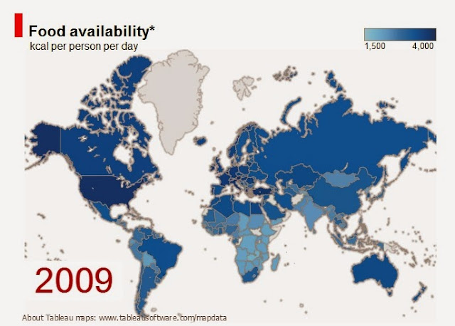 Thoughts About K4D: A World Hunger Map