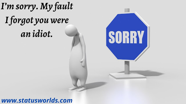 {Top High Class} Sorry Status & Quotes For You To Tell Someone Sorry ...
