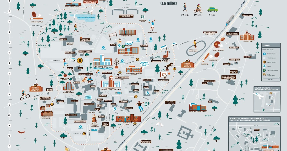 Midwestern State University Campus Map - Map
