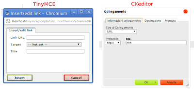 More+: La cicala e la formica: CKeditor vs TinyMCE - Programmatore per caso