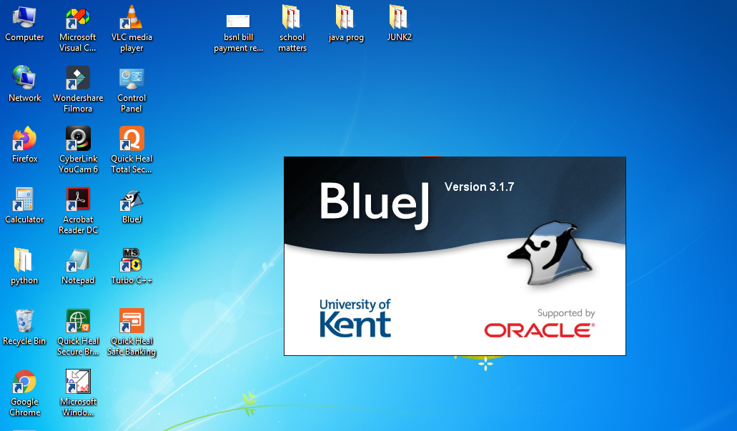 Java Programs in BlueJ
