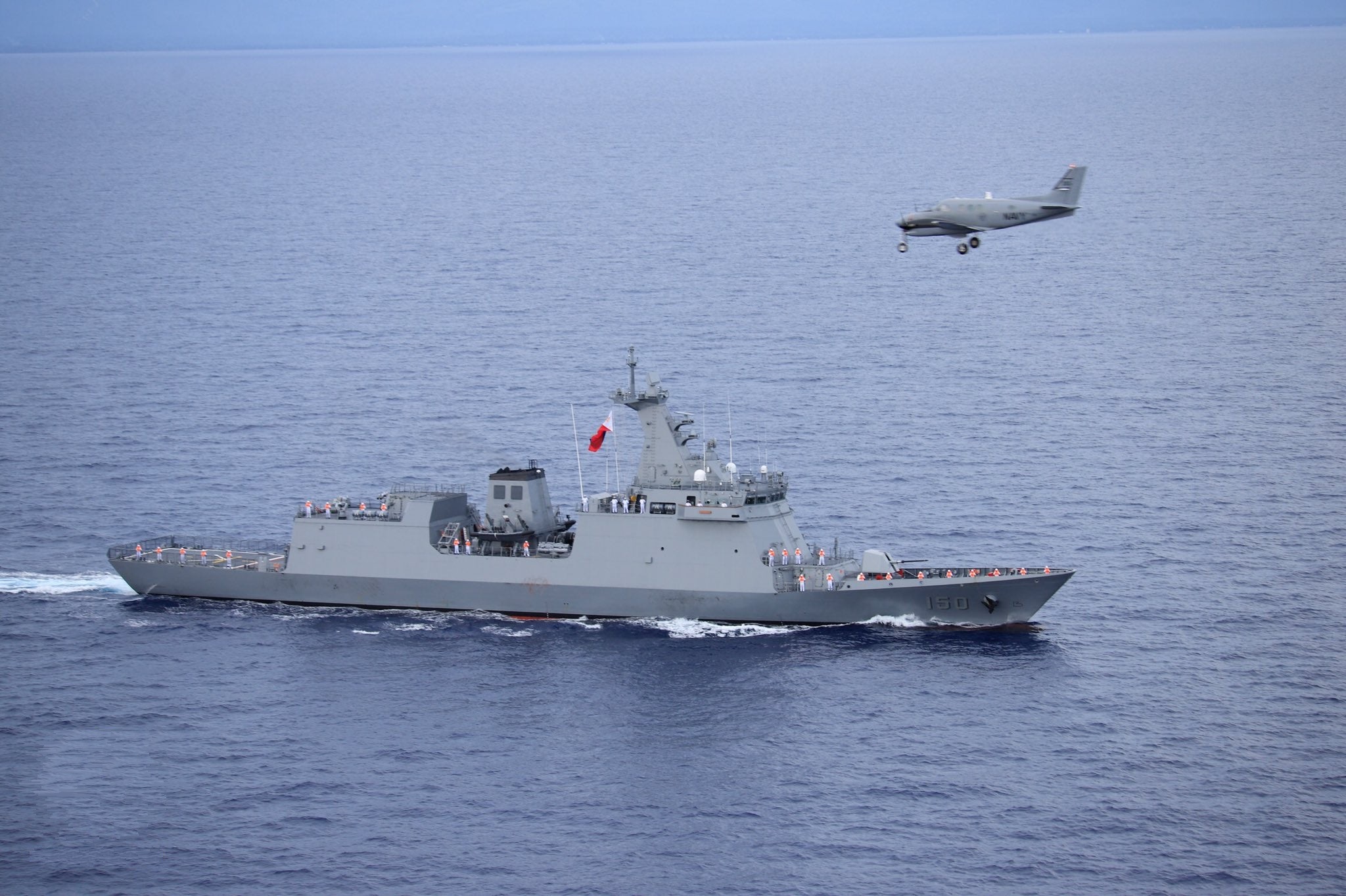 THAIDEFENSE-NEWS: BRP JOSE RIZAL NOW IN THE PHILIPPINES RARE FOOTAGE