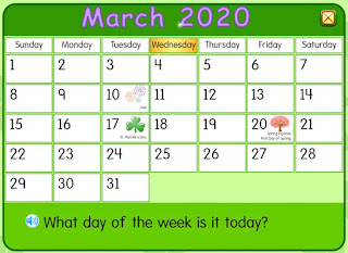 Our Primary Classroom: Starfall Calendar