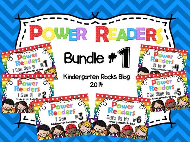Kindergarten Rocks!: Power Readers