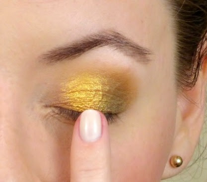 Green & Gold Eyeshadow Tutorial