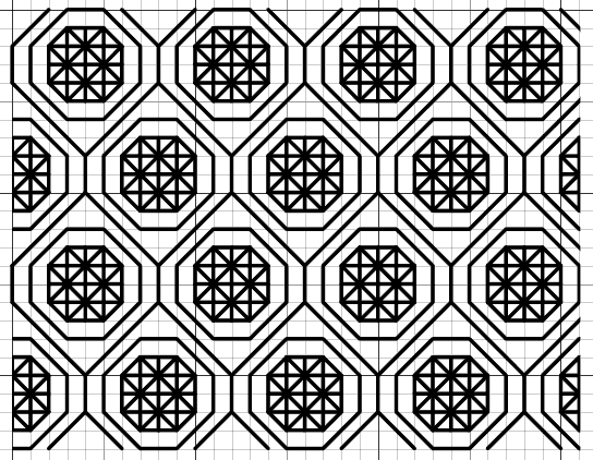 Imaginesque: Blackwork Fill Pattern