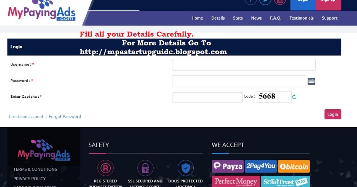 MPA START UP : How To Login With MPA?