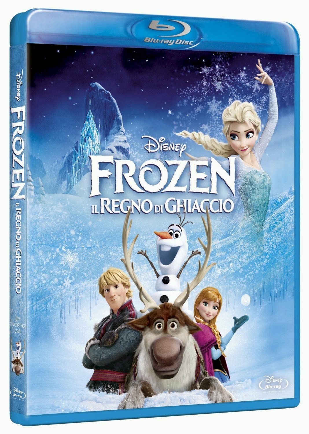 Blu-ray & Dvd Italia: Frozen – Il Regno di Ghiaccio. In edizione Blu ...