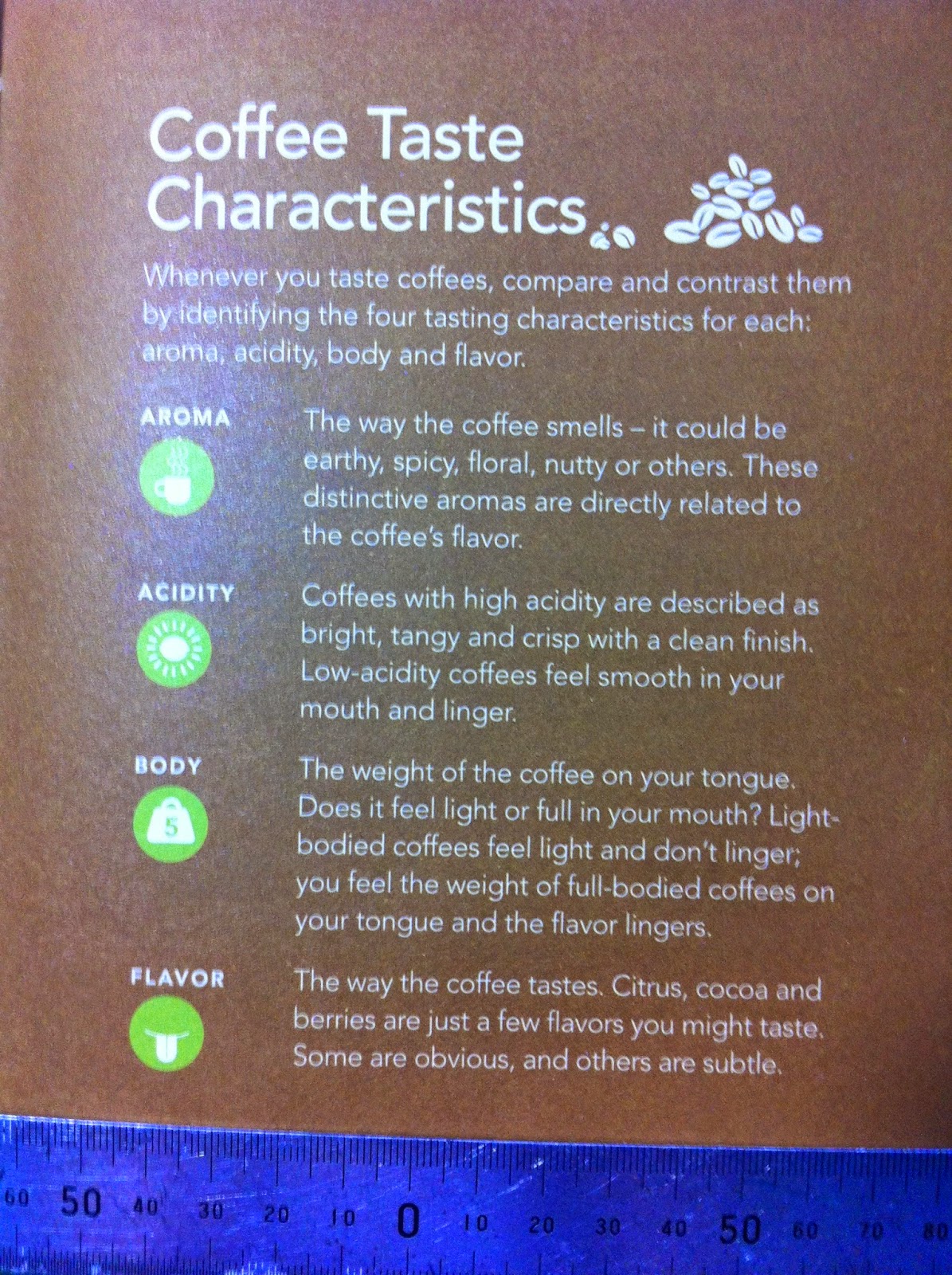 flavor.Fiend: Starbucks' Coffee-characteristics Guide