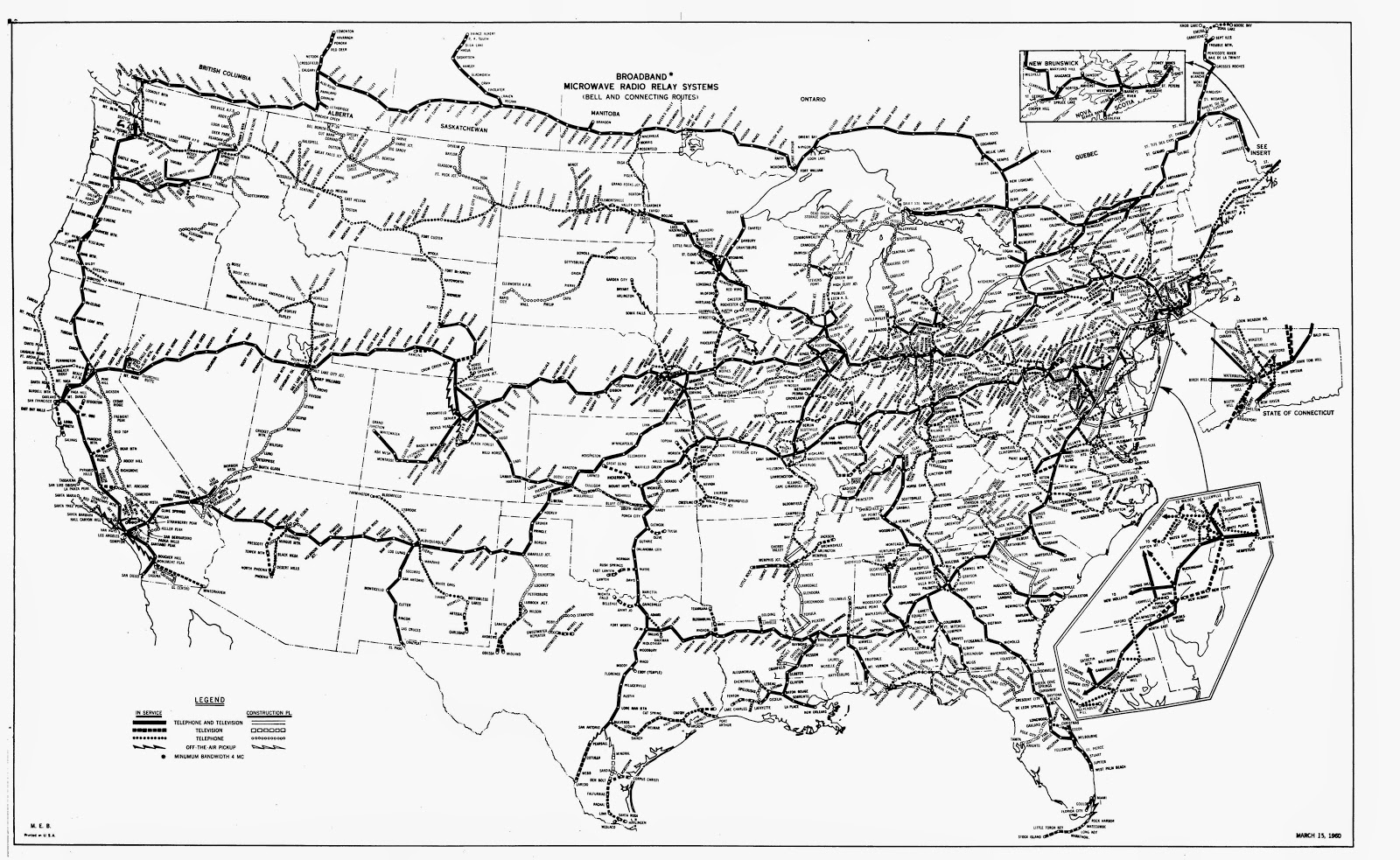 Meanderful: Historic US microwave links and NY to Chicago in "34 Jumps"