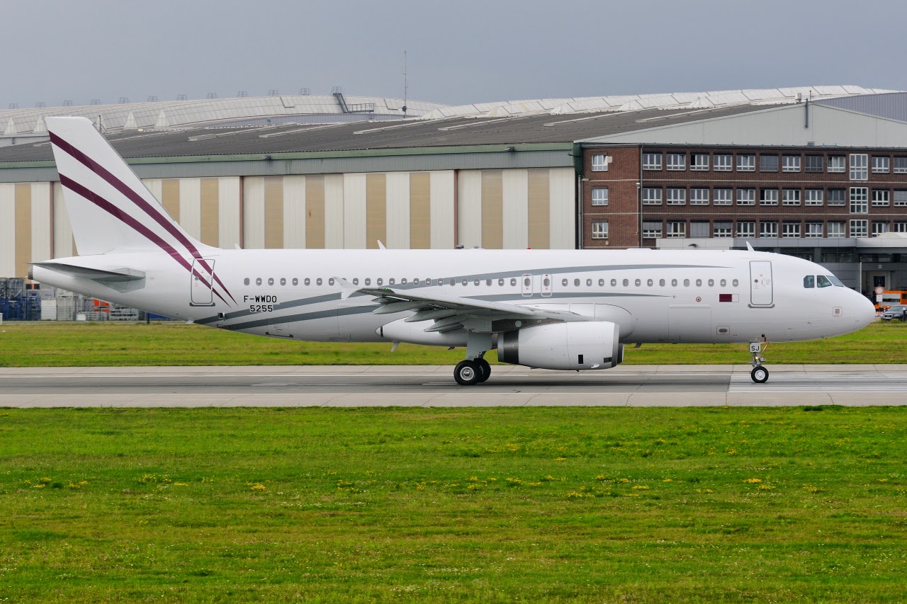 Airbus Hamburg Finkenwerder News: A320-232SL, Global Jet Aruba, P4-HSJ ...