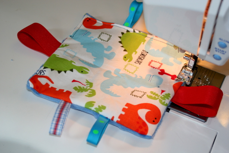 Greene Acres Hobby Farm: DIY Taggie Sensory Toy for Baby