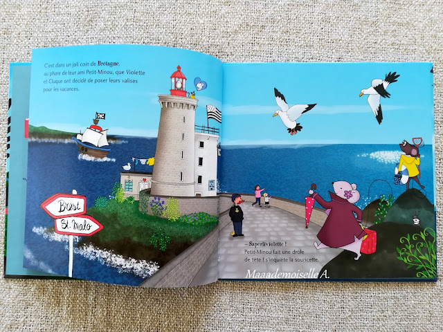 Maaademoiselle A.: || Une aventure de Violette Mirgue : Coup de coeur en Bretagne (Présentation ...