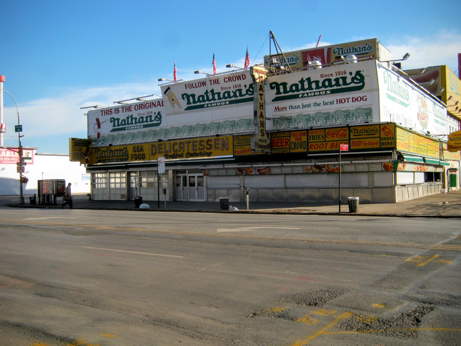 Brooklyn Views: Nathan’s Famous Won't Reopen Till Spring 2013 Because ...