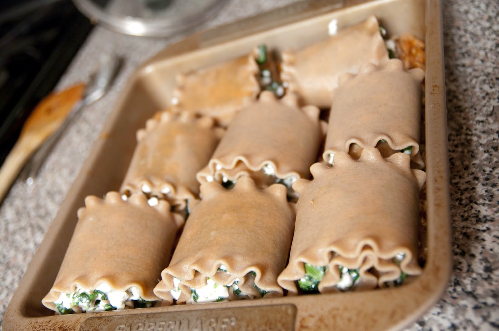 A Blog About Food: Pasta Rollups