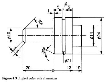 PRODUCT DESIGN: Linear and angular dimensioning