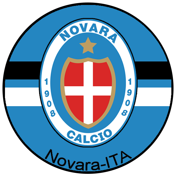 Escudos de Futebol de Botão LH: Novara Calcio