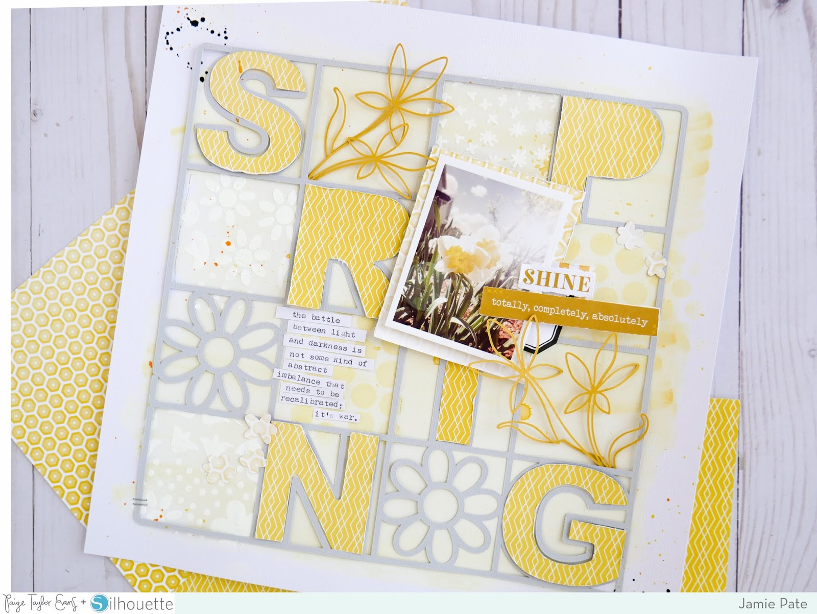 Spring Layout by by Jamie Pate | Paige Taylor Evans
