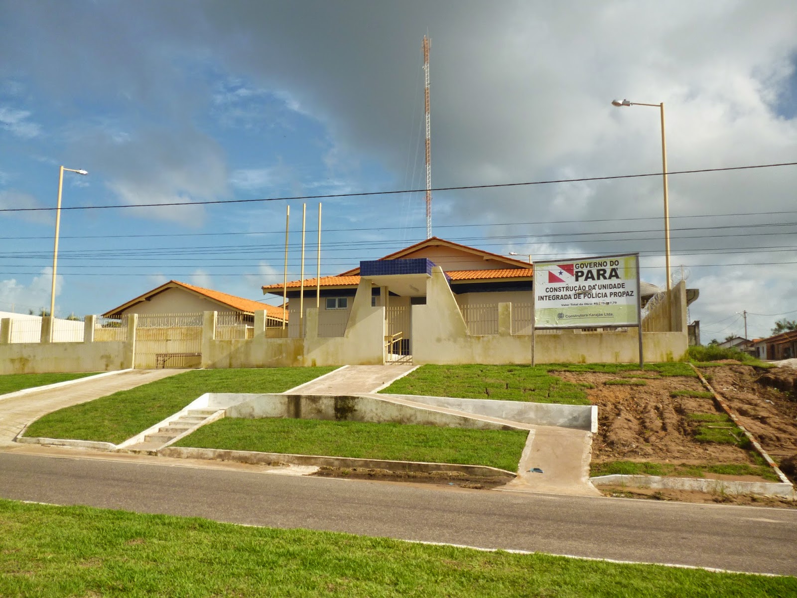 Klleverton Reis: Obras não parão na UIPP da Cidade de Quatipuru.