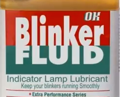 Blinker Fluid Turn Signal Light Lubricant