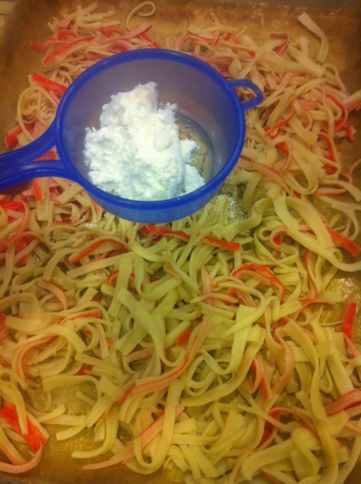 Baking For Cowboys: Crispy Crab Sticks (Filament Crab Sticks Snack) 酥炸蟹柳丝