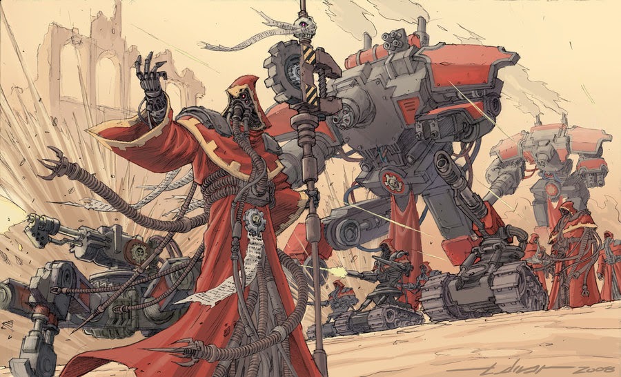 Adeptus Mechanicus Image, and a Walker Seen? - Faeit 212