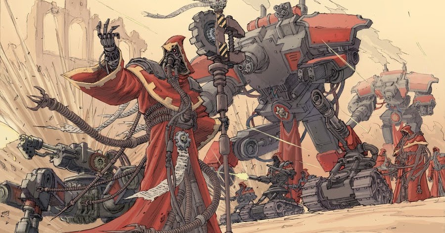 Adeptus Mechanicus Image, and a Walker Seen? - Faeit 212