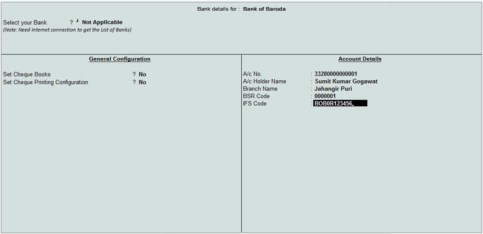 Lesson 60 How To Print Cheque Deposit Slip In Tally ERP9 Tally Lesson 60 How To Print Cheque Deposit Slip In Tally ERP9 Tally