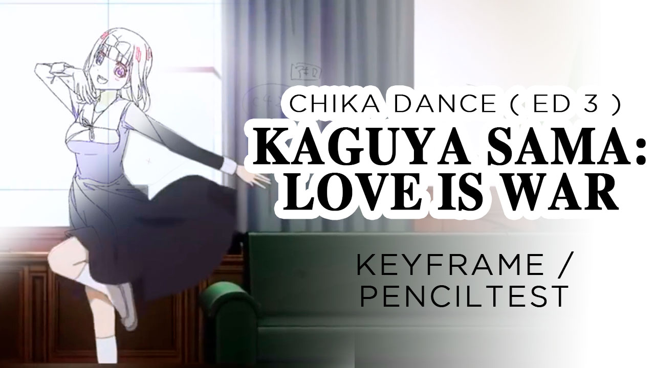Dance Chika Fujirawa Anime Kaguya Sama Love Is War Key Animation