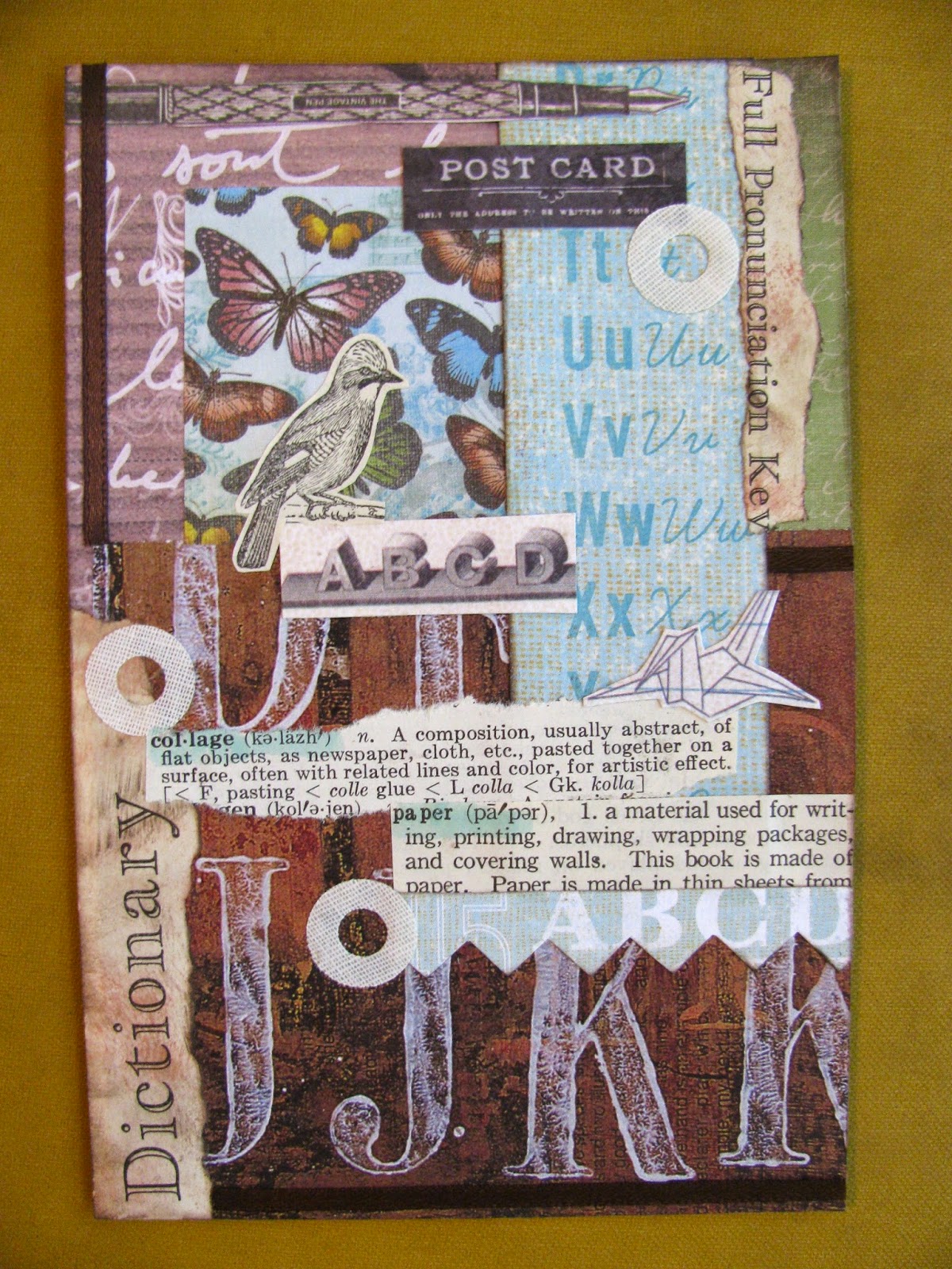 Dictionary Collage | Lydia's Post