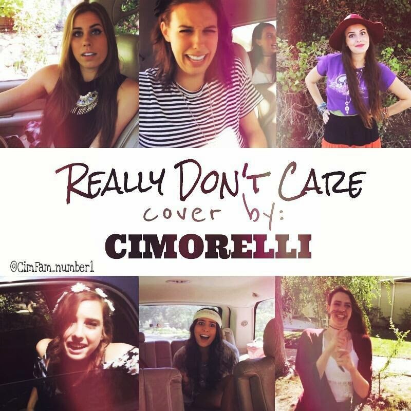Blog About Cimorelli : Cimorelli - Really Don't Care Cover Review