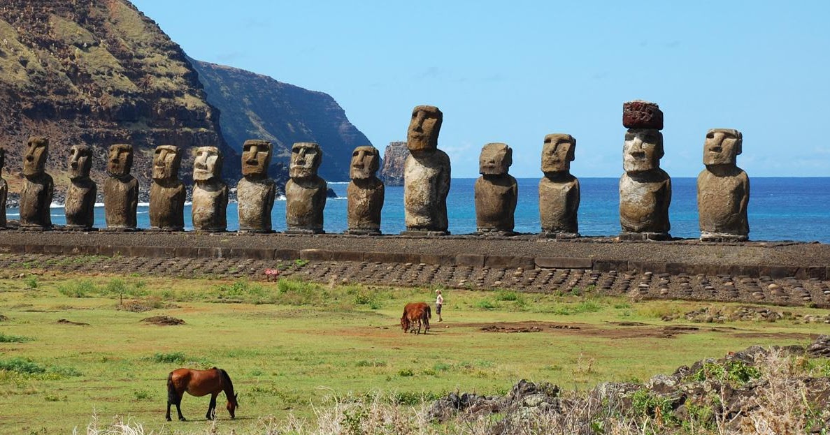 Misteri Patung Moai Pulau Paskah - Merinding.com