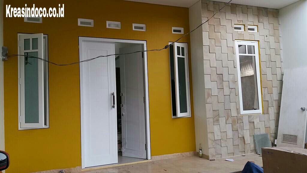 Kusen Besi Daun Pintu Besi Dan Jendela Besi Panel Finishing Powder ...