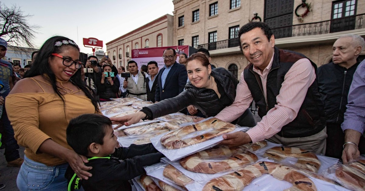 Entregan Mario y Marsella 2, 500 roscas de reyes a familias de sectores vulnerables