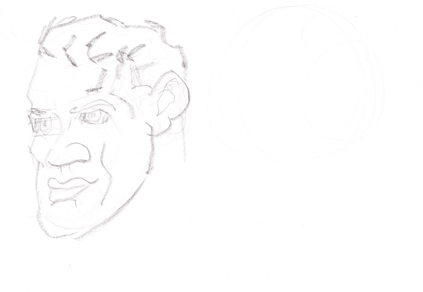 Andy's Online Scrapbook: Loomis Study- The Ball and Plane Method ...