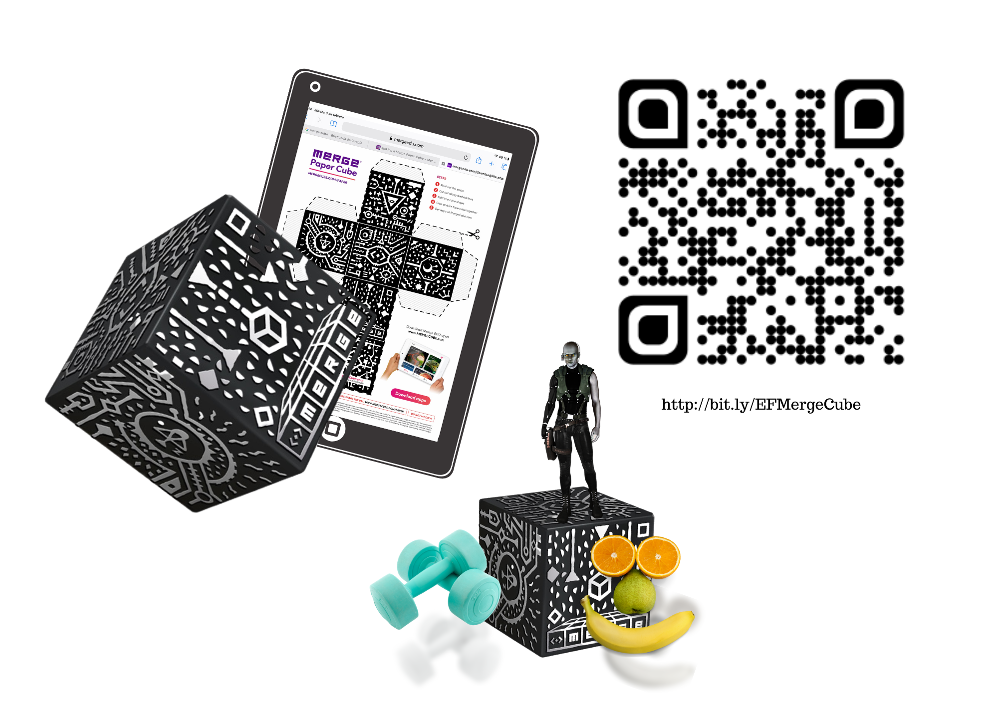 Educación Física: Merge Cube en Educación Física.