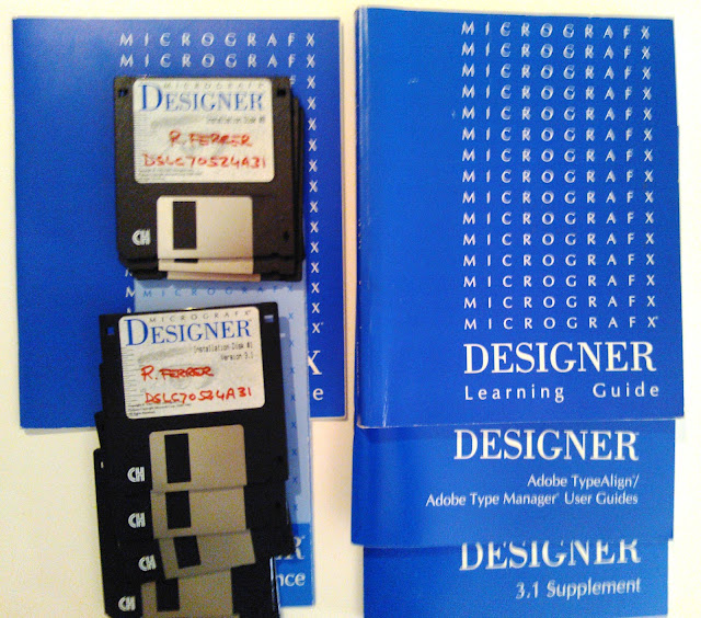 The calculator Lab: Rincón retro: Micrografx Designer