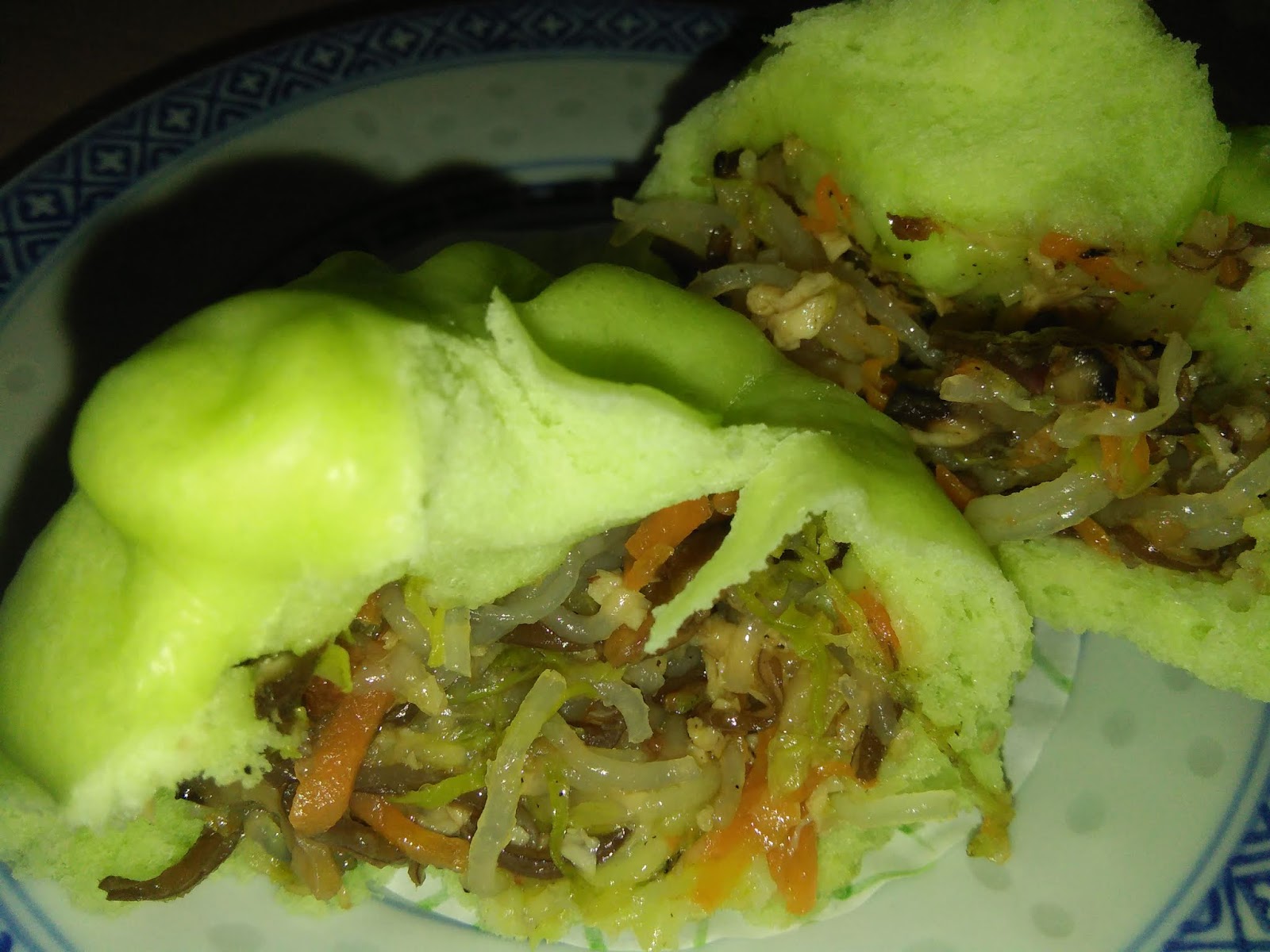 Cooking Pleasure: STEAMED PAUS - LOH HAN VEGETABLES