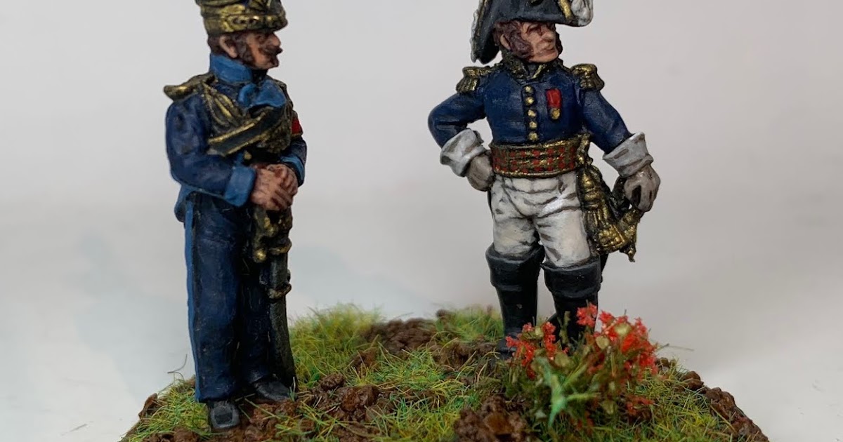 Blue Max Miniatures: Général Rapp and his ADC