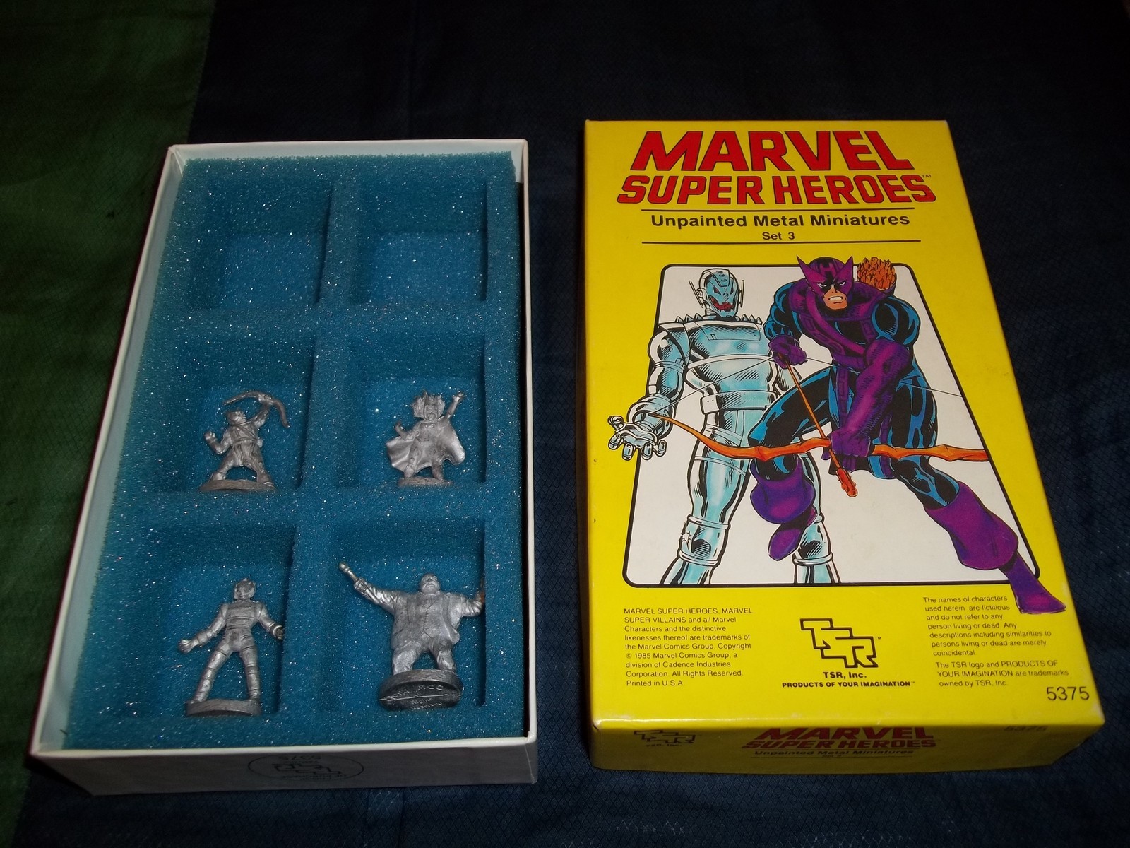 Marvel Comics of the 1980s: 1985 - Marvel Super Heroes Unpainted ...