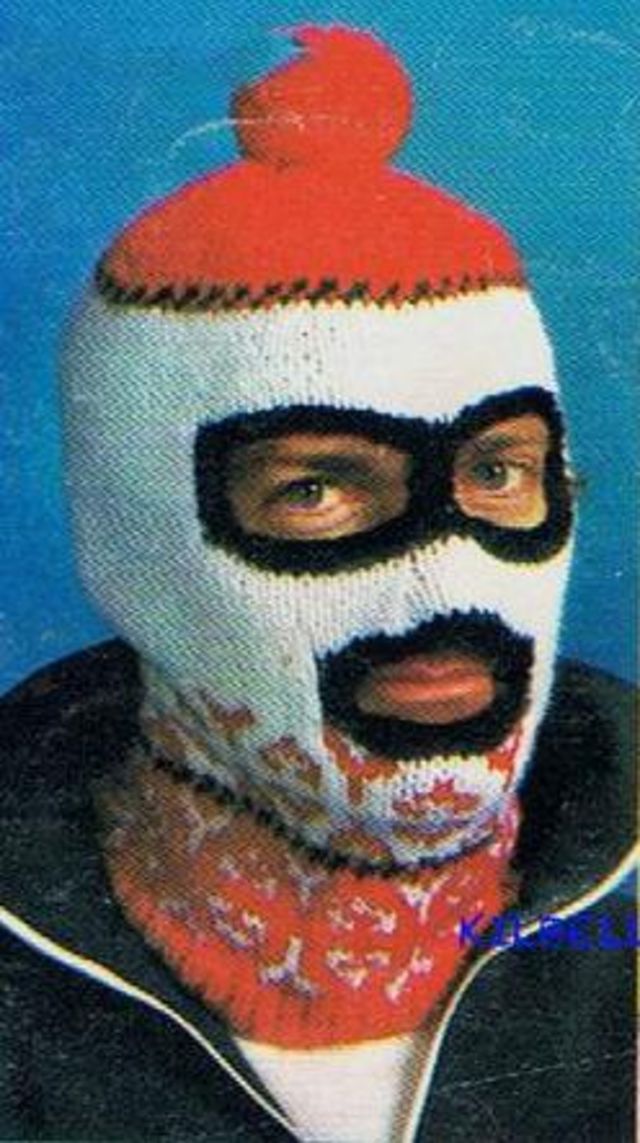 Weirdly Wonderful Vintage Balaclava Knitting Patterns From the 1960s ...
