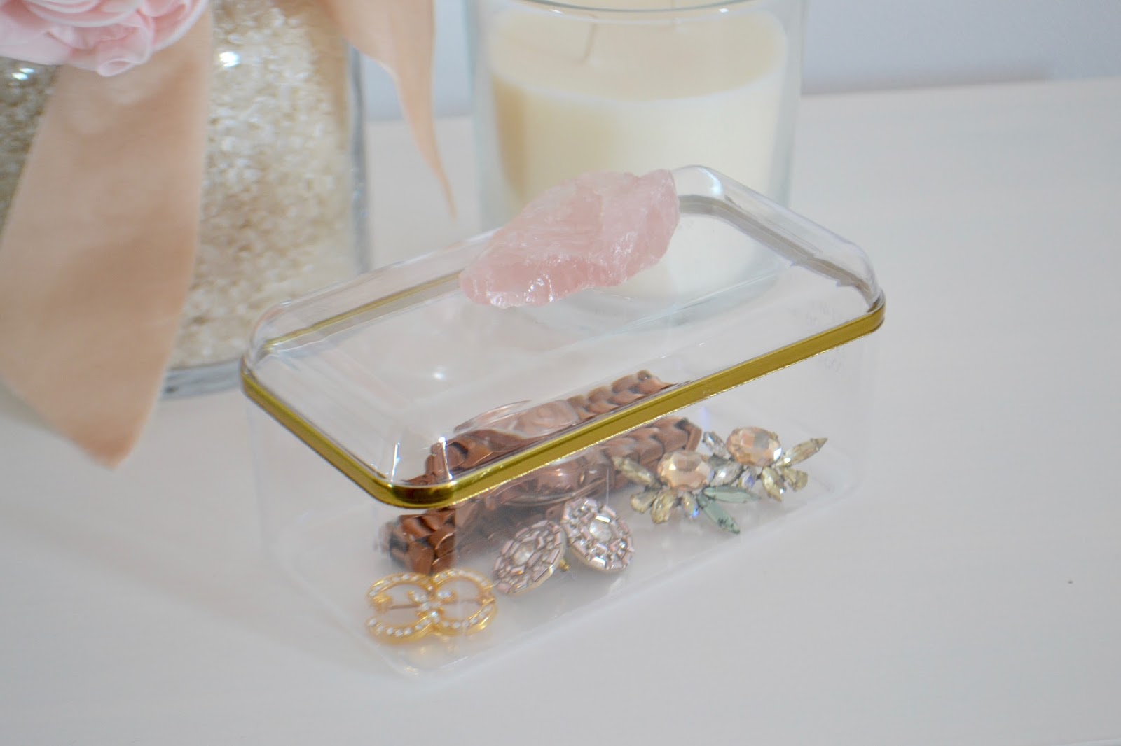 DIY Home Decor | Acrylic Crystal Trinket Boxes | The Things She Makes