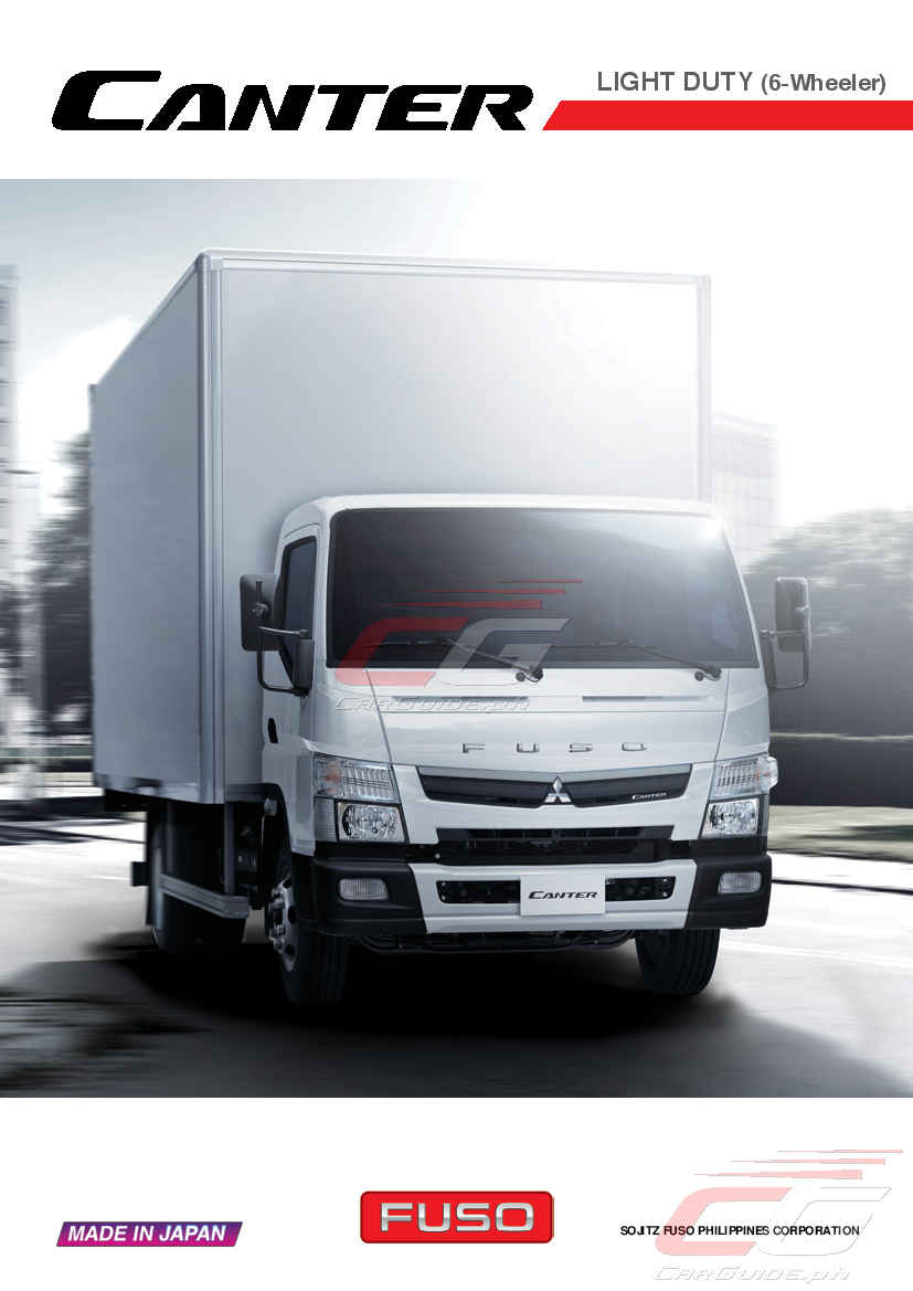 FUSO PH Brings In New 6-Wheeler Canter Light-Duty Truck | CarGuide.PH ...