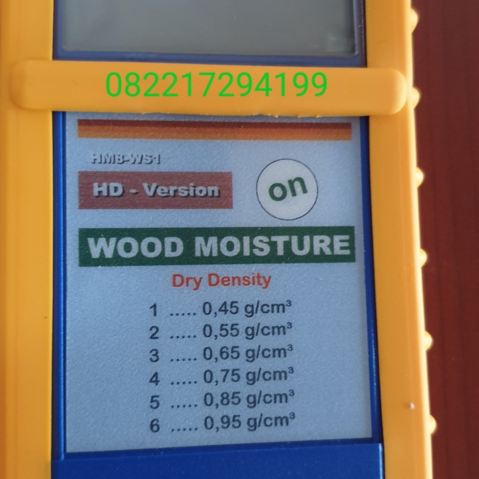 Wood Moisture Meter MERLIN HM8 WS1 Veneer - Cek Harga - Tantan Techindo