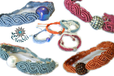 Elendili Bisart: Pulseras macramé Pandora