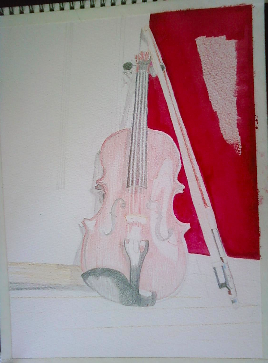 Rosemarsh Knits: My Long Love of Strings and Painting Progression Two ...