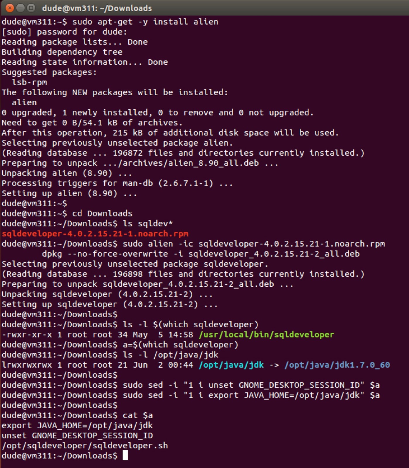 Soa Jp Instalar Oracle Sql Developer En Ubuntu 1404 8699
