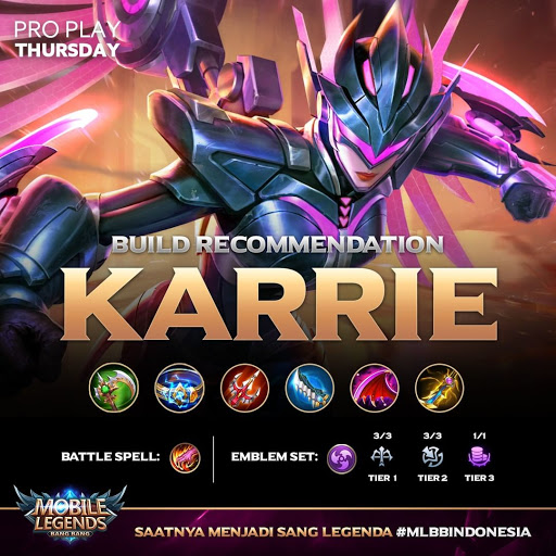 Build Karrie Terbaik Di Season 16 Bulan Juni 2020 | Mobile Legends ...