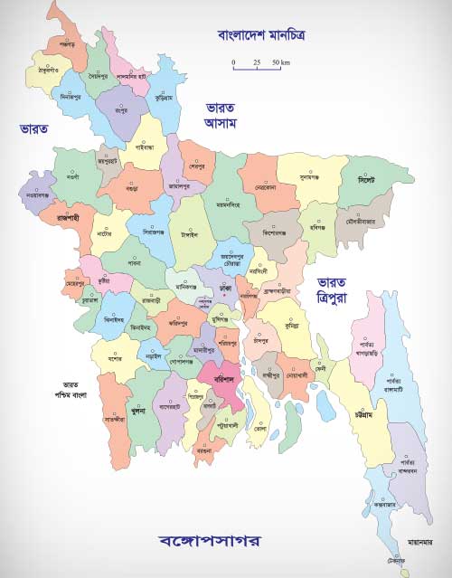 bangladesh map vector-3