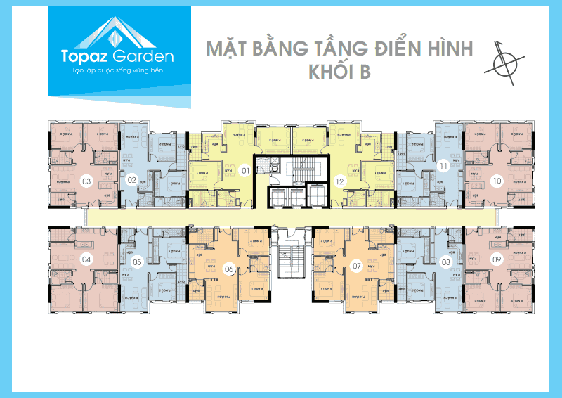 Thiết kế Căn hộ Topaz Garden